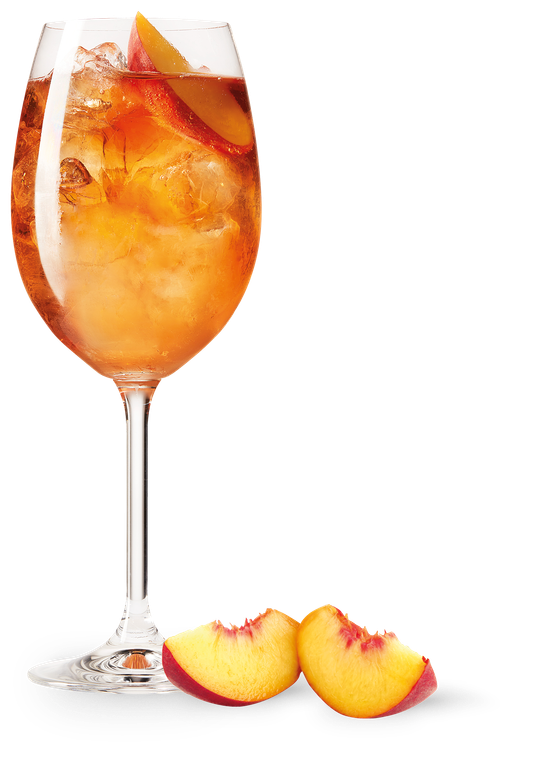 Cocktail Mit Pfirsichsaft